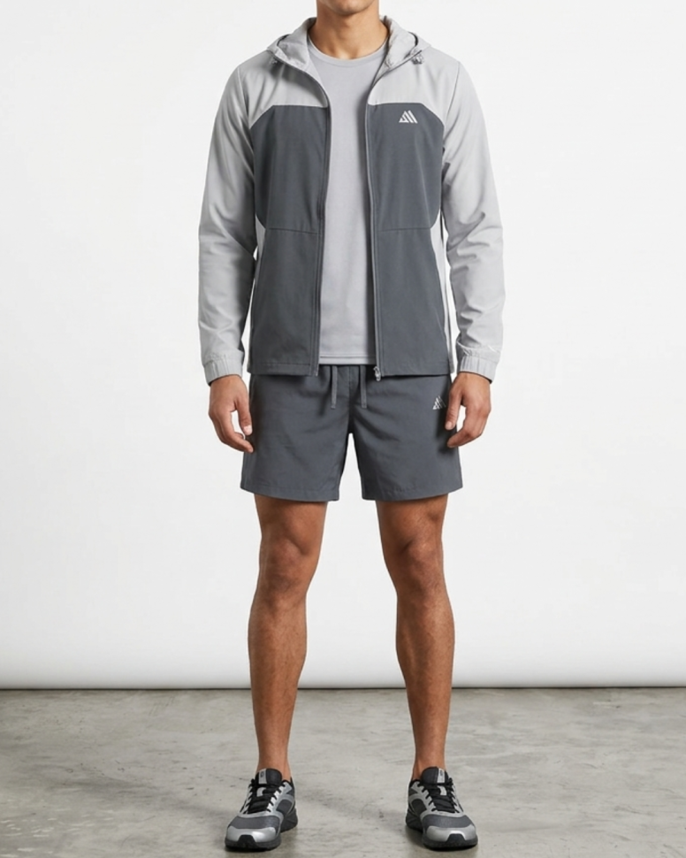 Three Piece Arc Set in Grey